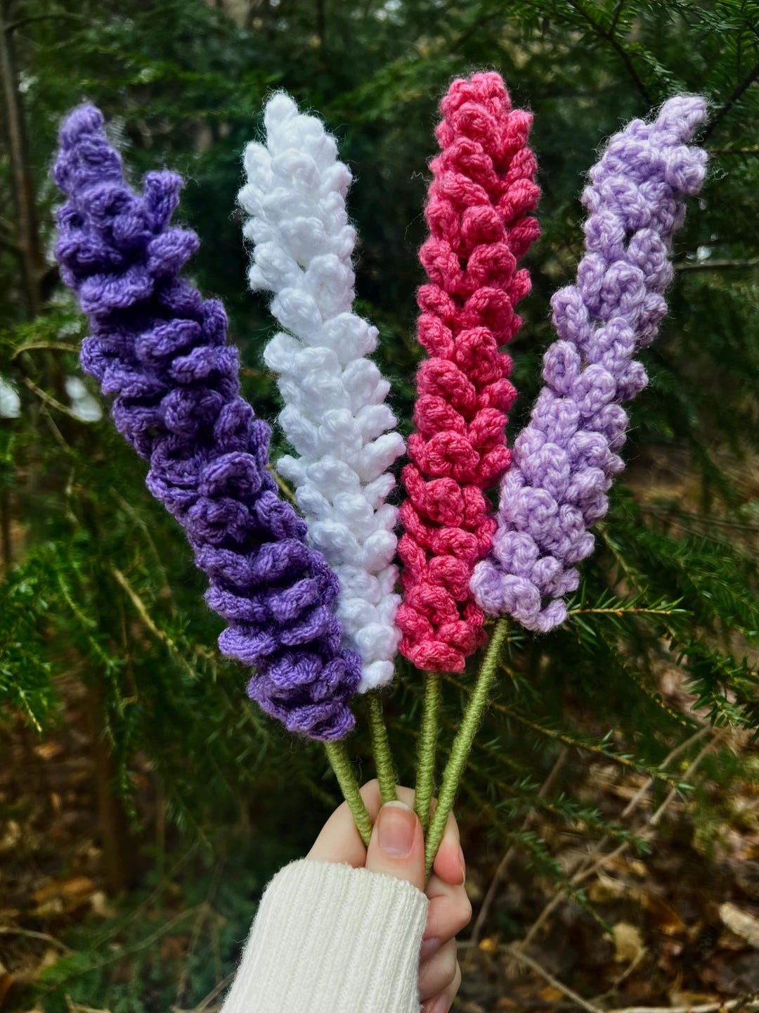 Handmade Crochet Lavender - “forever” Lavender Bouquets - Etsy