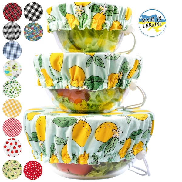Reusable Bowl Covers - Etsy