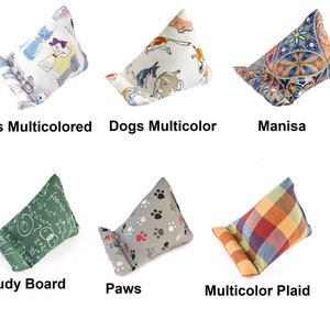 Handmade Phone Pillow Holder the Wedge Mobile Device Stand Fabric Phone ...