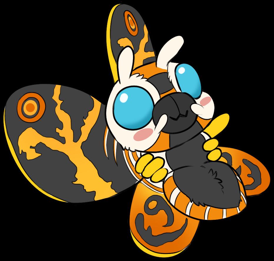 Chibi Mothra • Sticker - Etsy