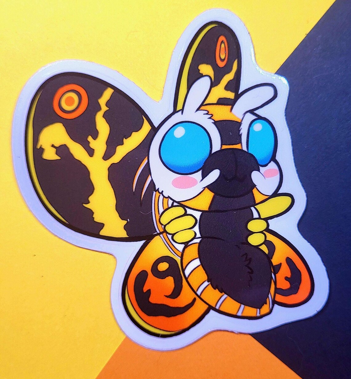 Chibi Mothra • Sticker - Etsy
