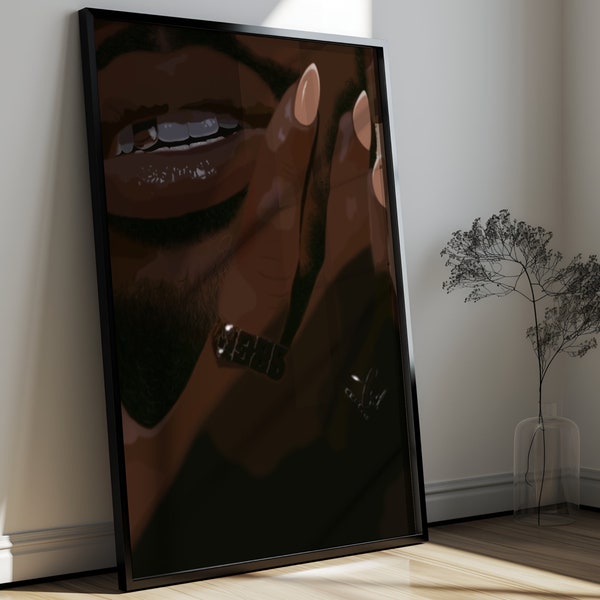 Black Couples Canvas Art - Etsy