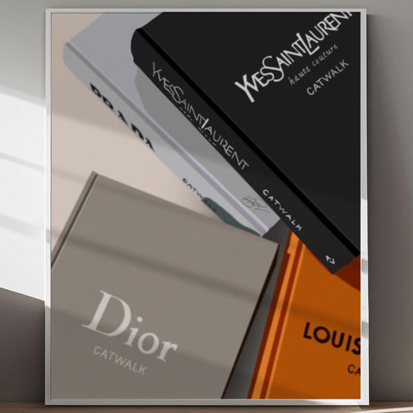 Designer Books Decor - Etsy