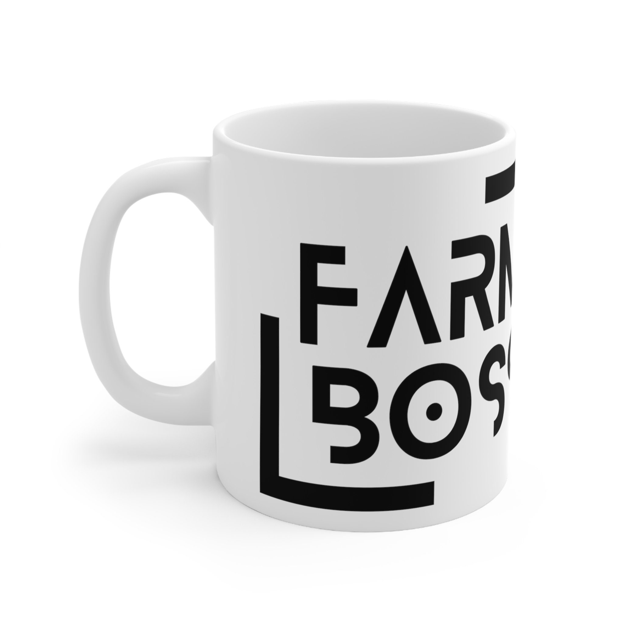 Farm Boss Ceramic Mug 11oz, Perfect Present, One of Kind Gift, Making ...