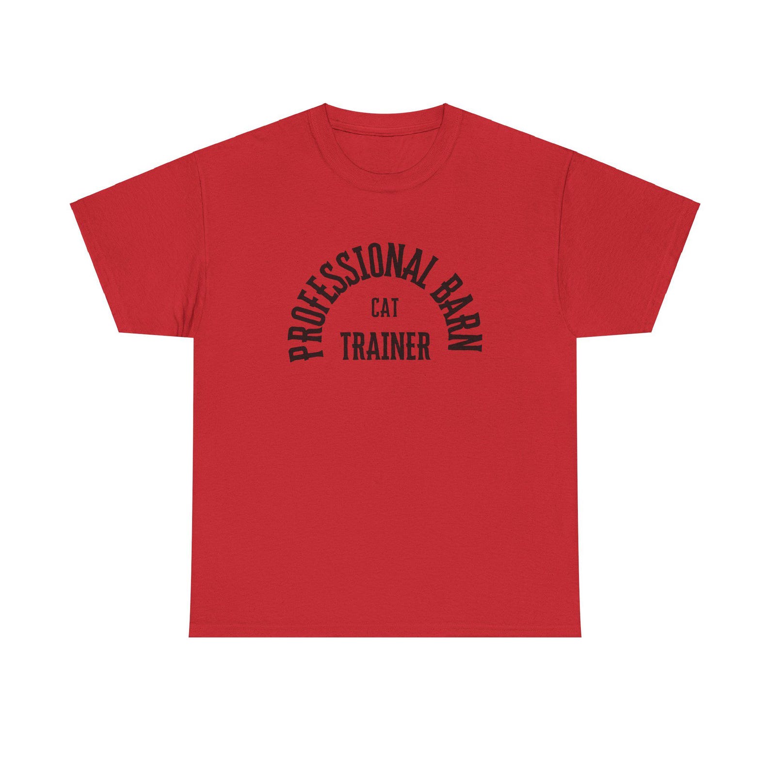 Professional Barn Cat Trainer Unisex Heavy Cotton Tee Perfect Holiday ...