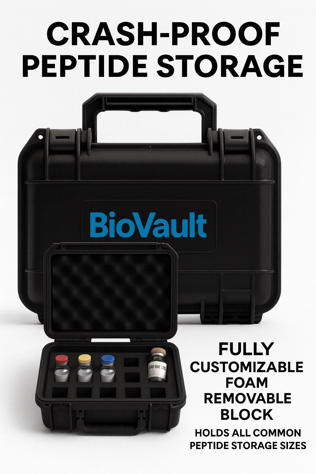 Peptide Storage Case: Biovault Vial Organizer - Etsy
