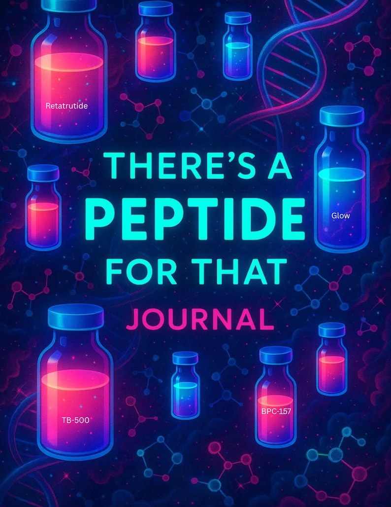 Peptide Journal Tracker: Daily Protocol & Wellness Planner (printable ...