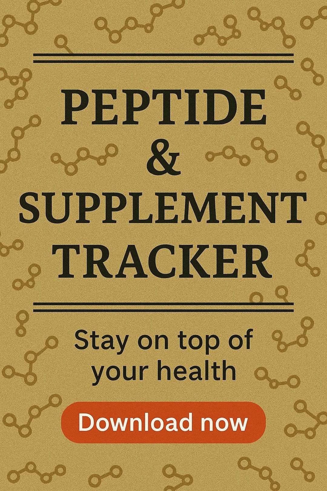 Peptide Journal Log – Printable Peptide Tracker for Peptides and Healthy Lifestyle - Etsy