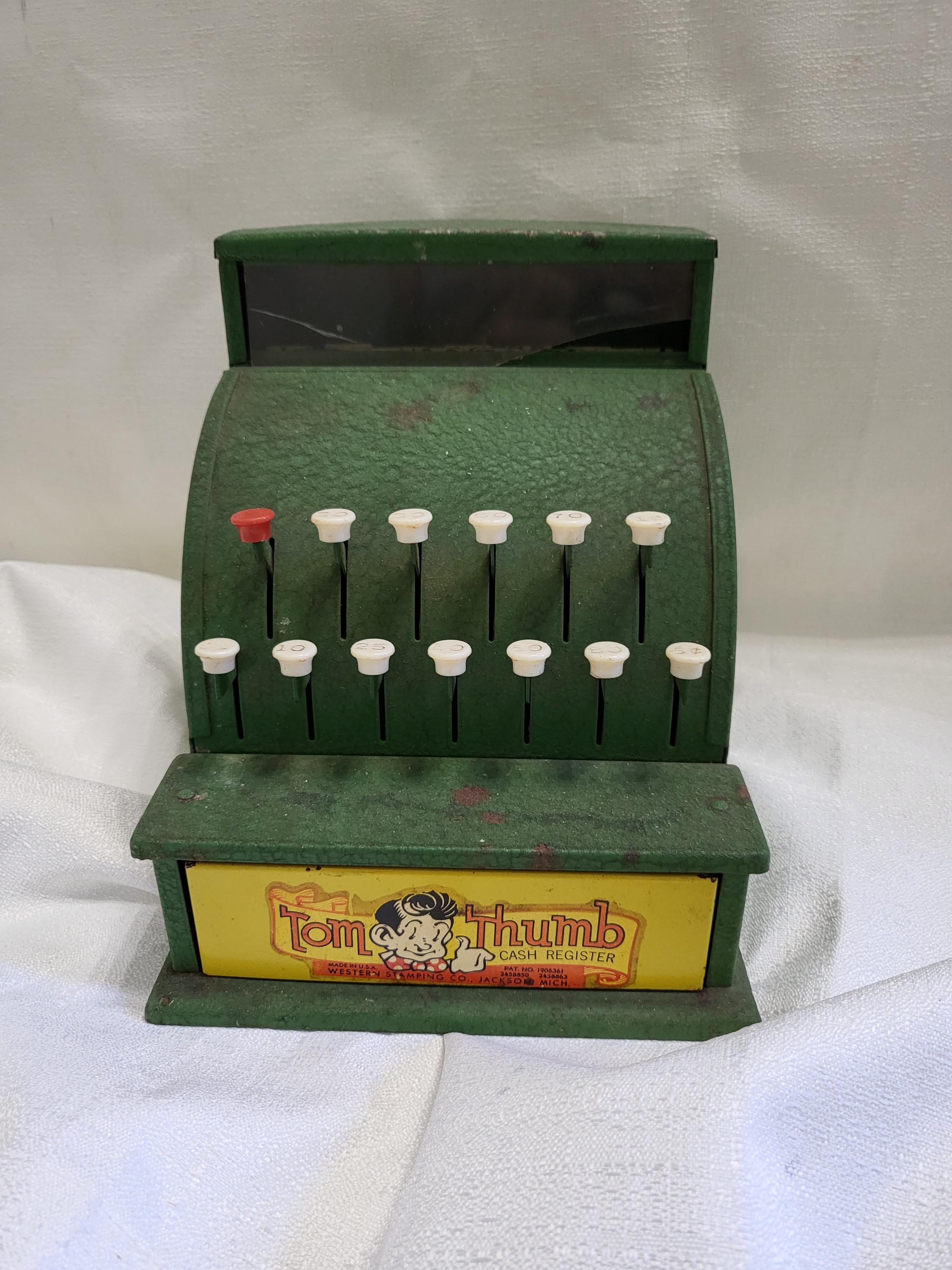 1950S Tom Thumb Toy Cash Register - Etsy