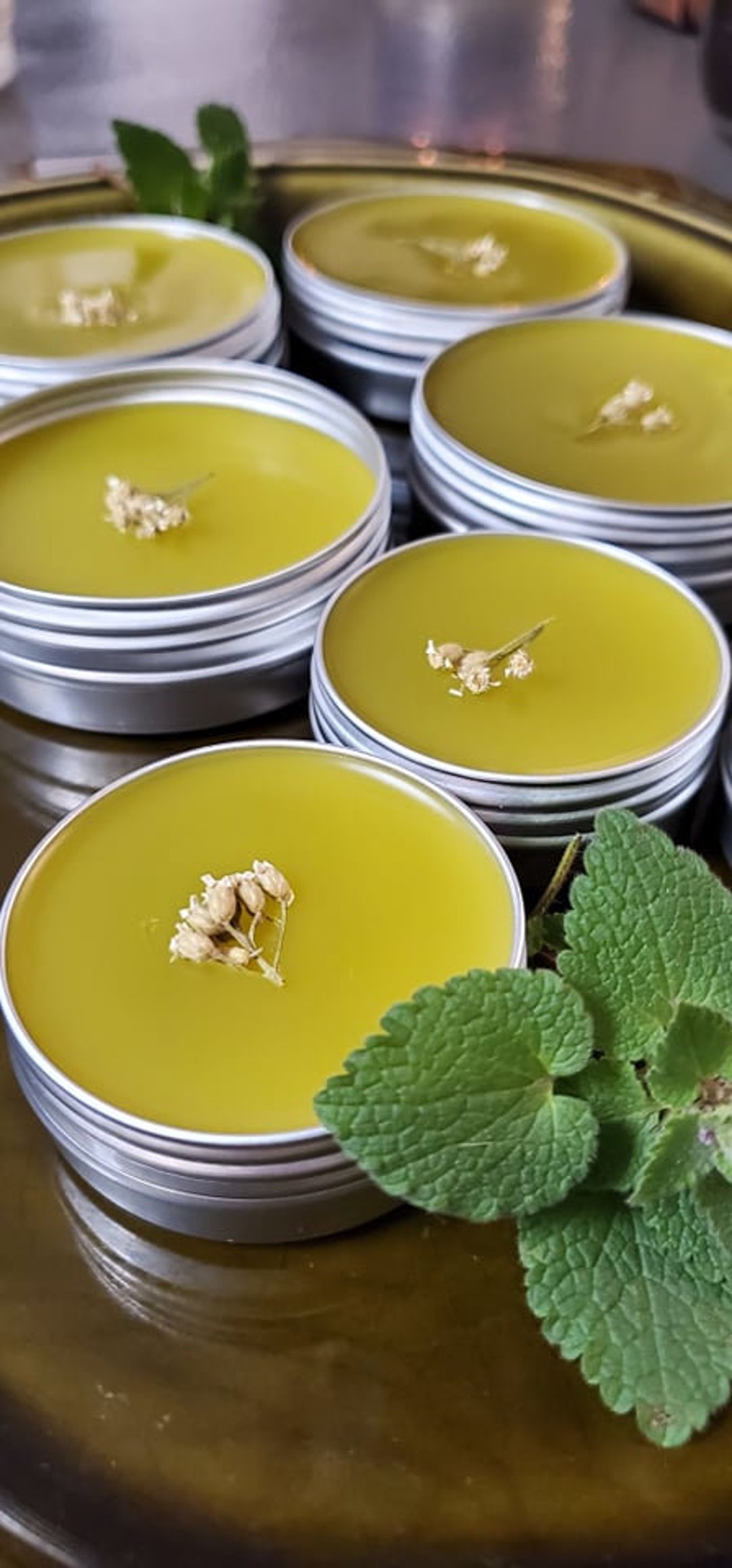 Organic Yarrow and Purple Dead Nettle First Aid Salve - Etsy