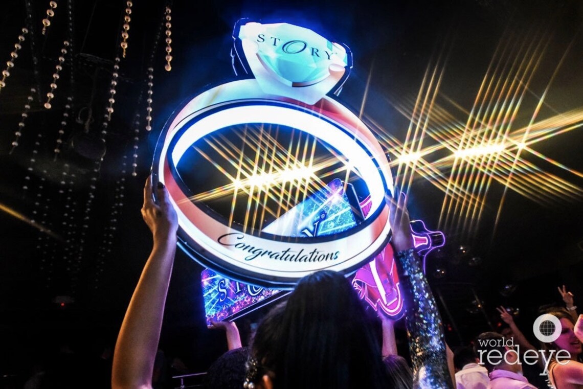 Wedding Ring LED Sign Great for Engagements Bachelorettes, Nightclub ...
