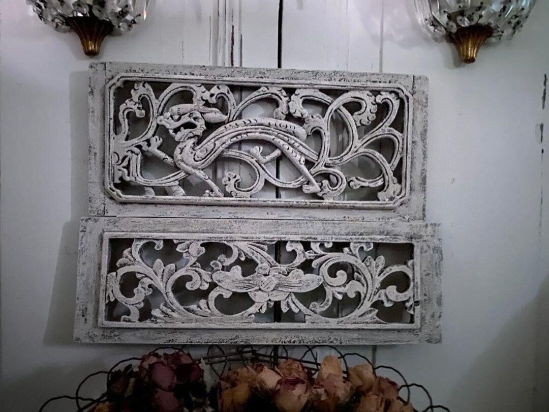 Window Frieze Ornaments Old Shabby Brocante - Etsy