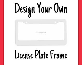 Iron Man License Plate Frame - Etsy