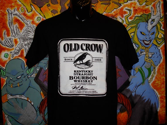 Old Crow Whiskey Shirt Jack Daniels Jim Beam Jameson Punk Ska | Etsy
