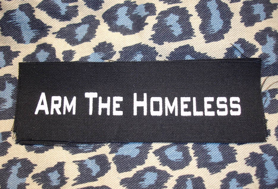 Arm the Homeless DIY Patch Punk Crust Black Flag Leftover | Etsy