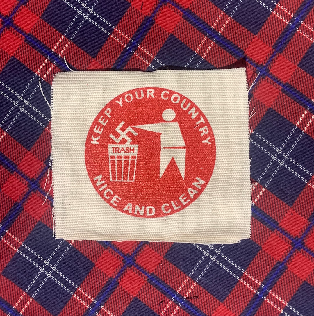 Keep Your Country Nice and Clean DIY Patch- Punk Crust Black Flag off ...