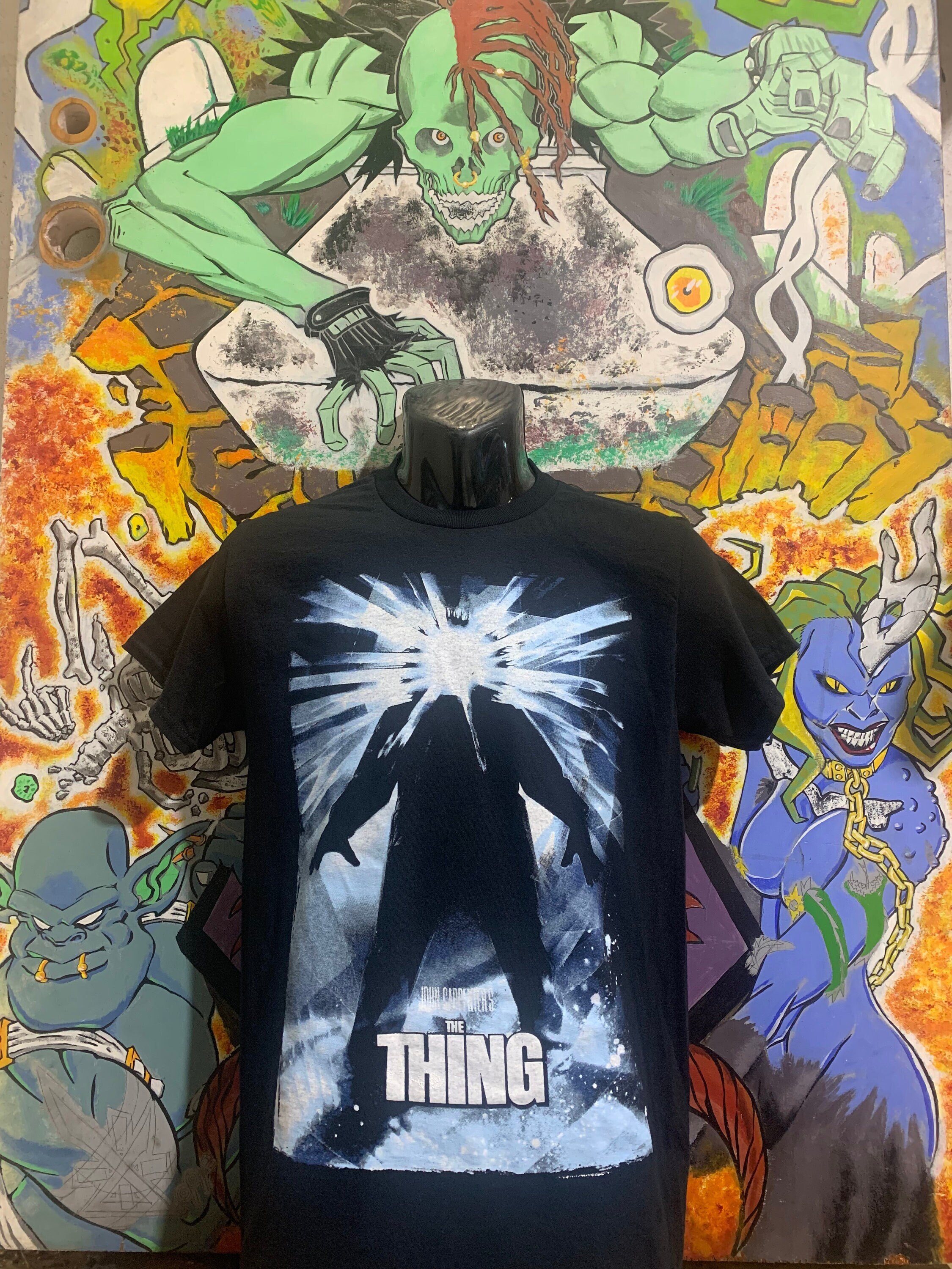 The Thing Shirt John Carpenter Horror Dario Argento Horror Cannibal ...
