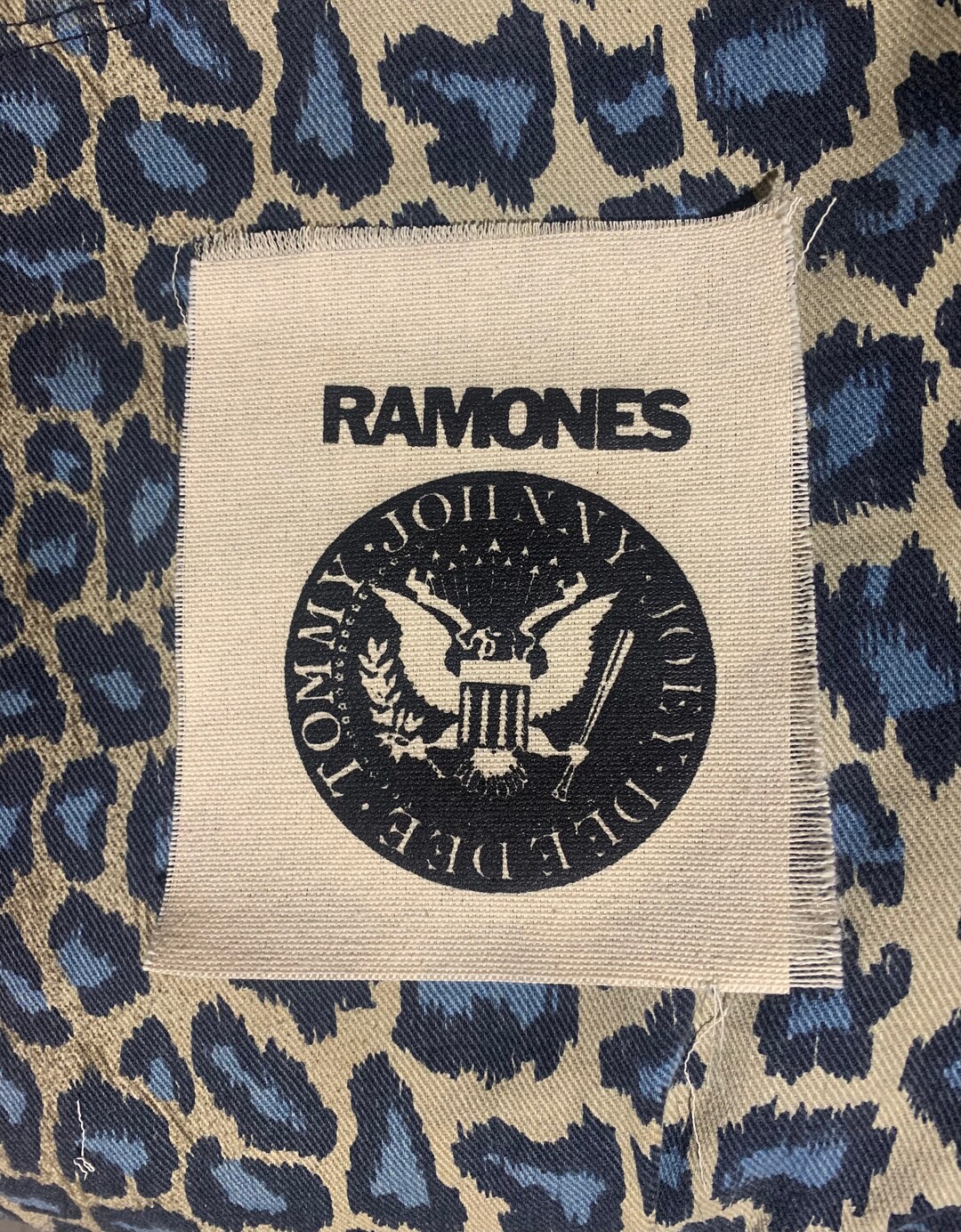 Ramones DIY Patch Punk Crust Black Flag off Leftover Crack - Etsy