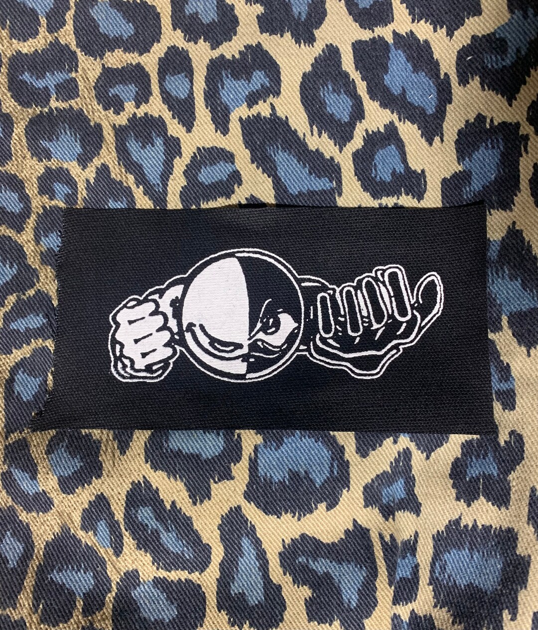 Bouncing Souls "ball" DIY Patch- Punk Crust Black Flag Leftover Crack ...