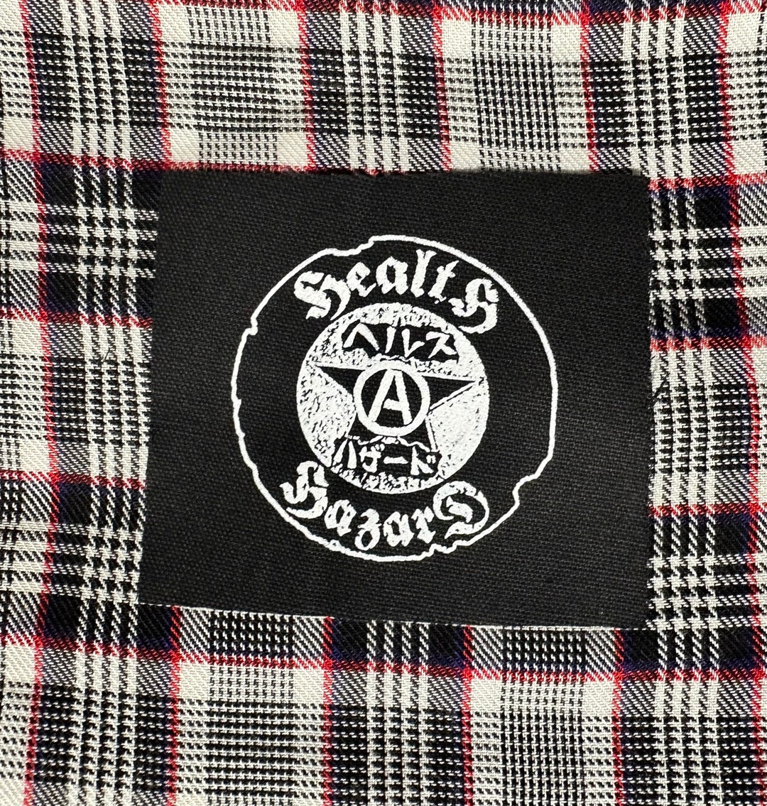 Health Hazard star DIY Patch Punk Crust Aus - Etsy