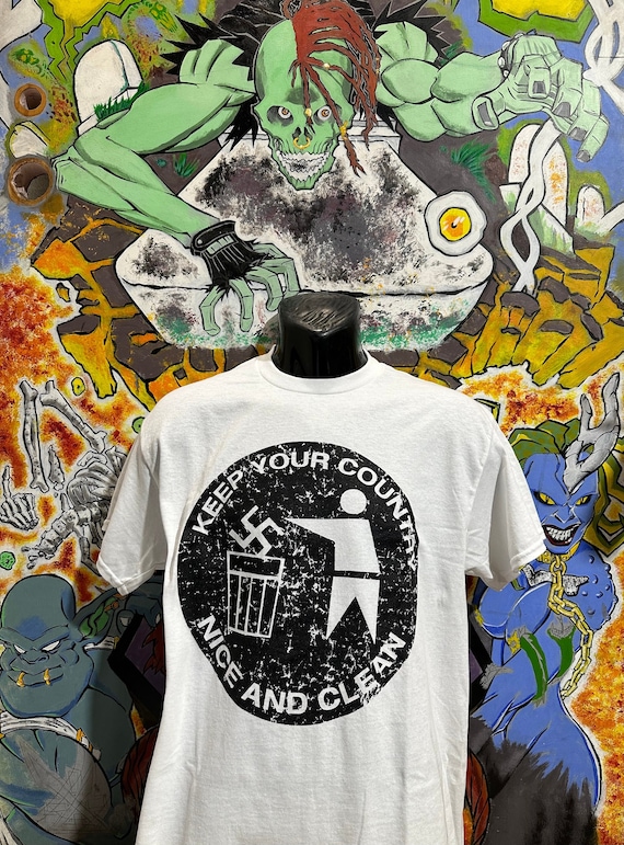 Keep Your Country Nice and Clean Shirt Anti Racist Officer - Etsy