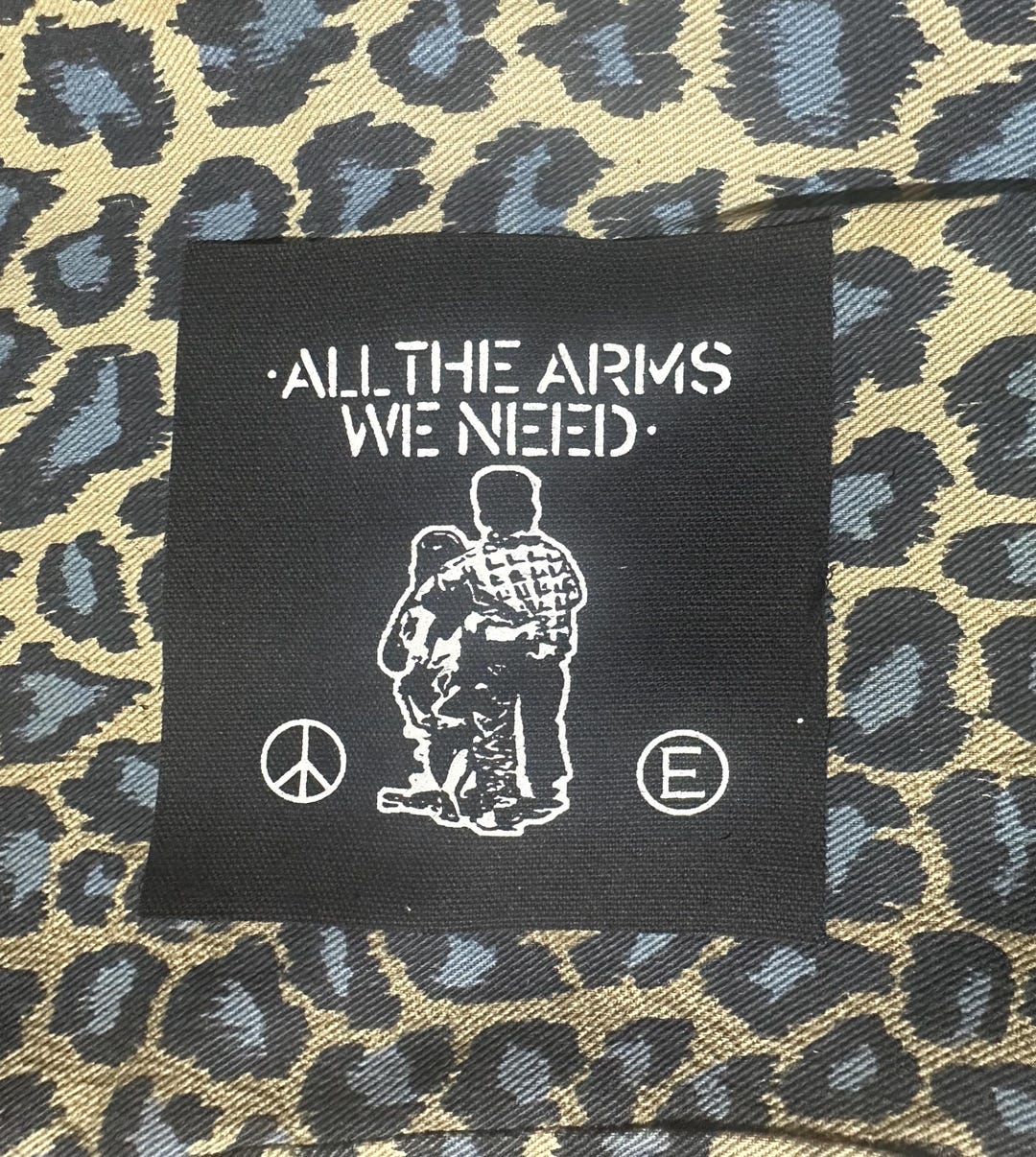 All the Arms We Need DIY Patch- Punk Crust Black Flag Leftover Doom ...
