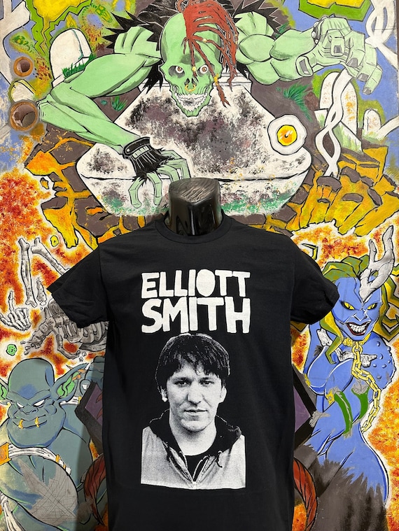 Elliott Smith face Shirt Punk Emo Nick Drake - Etsy