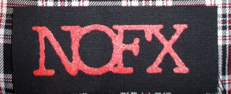 NOFX DIY Patch Punk Crust Black Flag Off Leftover Crack Oi | Etsy