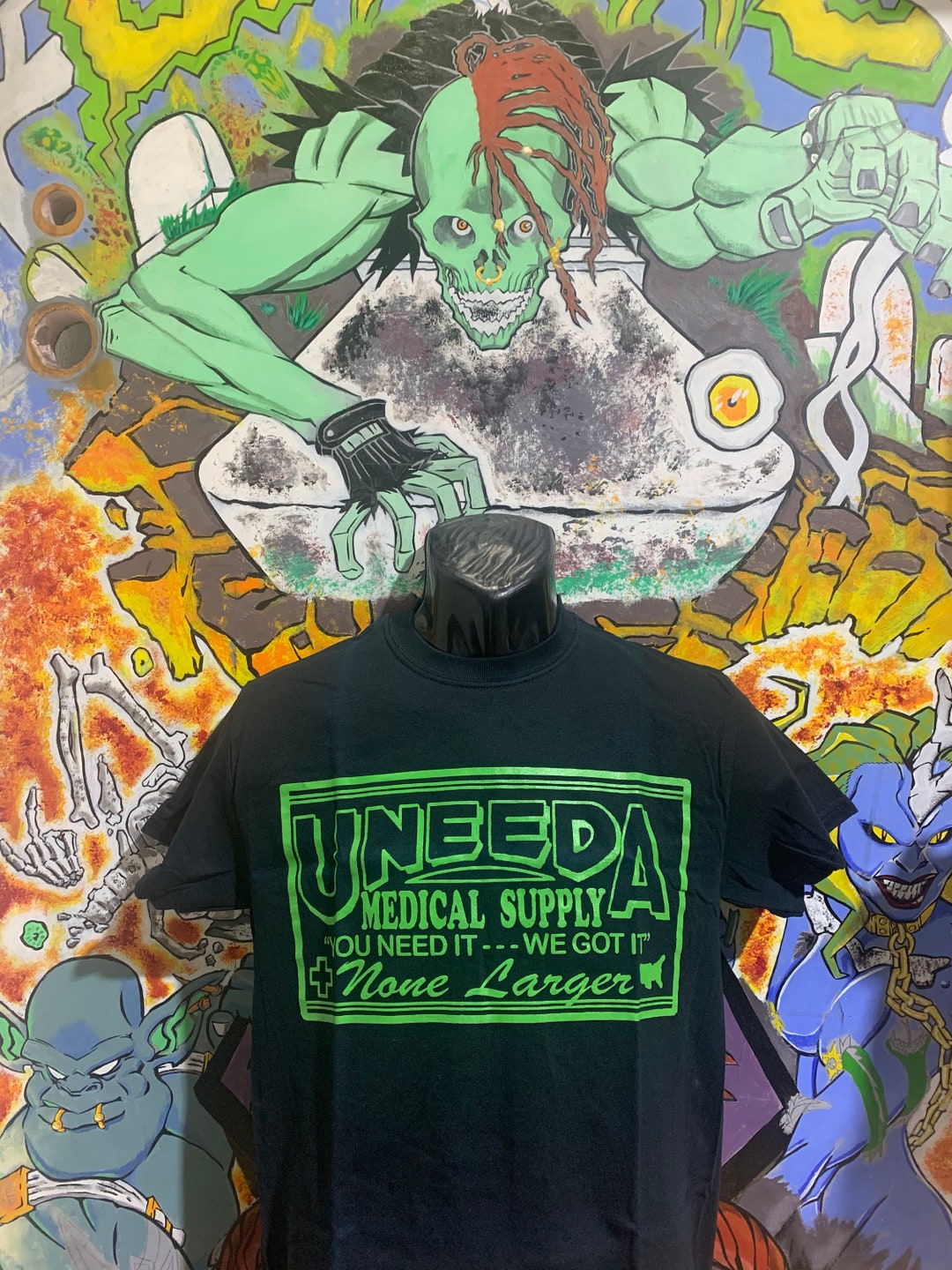 Return of the Living Dead "uneeda" Shirt Lucio Fulci Dario Argento ...