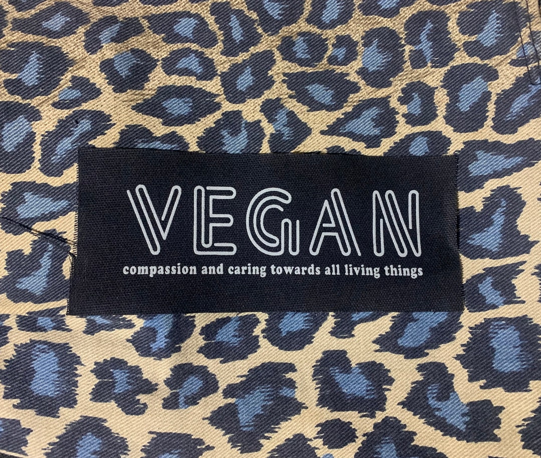 Vegan "Compassion and Caring" DIY Patch- Punk Crust Animal Rights Off ...