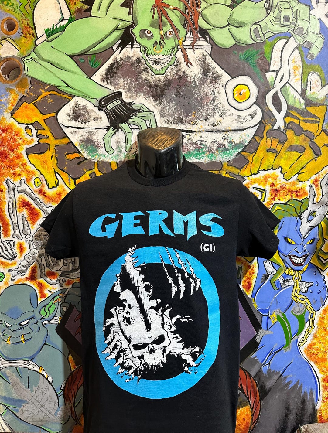 The Germs "return Of" Shirt Darby Crash Leftover Crack Dead Kennedys ...