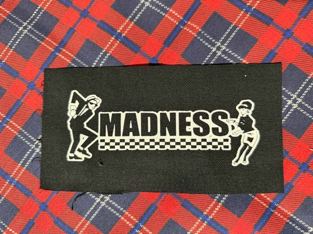 Madness "2 Tone" DIY Patch- Punk the Specials Ska Toasters Leftover ...