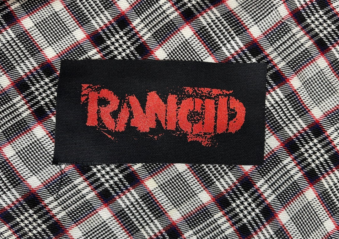 Rancid "logo" DIY Patch- Punk Crust Black Flag off Leftover Crack Oi - Etsy