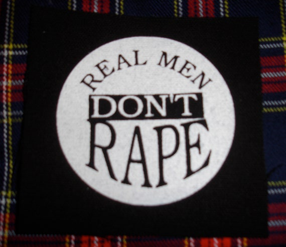 Real Men Don't DIY Patch Punk Crust Leftover Crack Star | Etsy