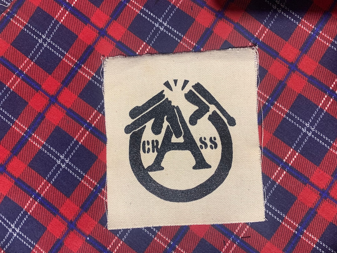 Crass: Broken Gun DIY Patch- Punk Crust Black Flag off Leftover Crack ...