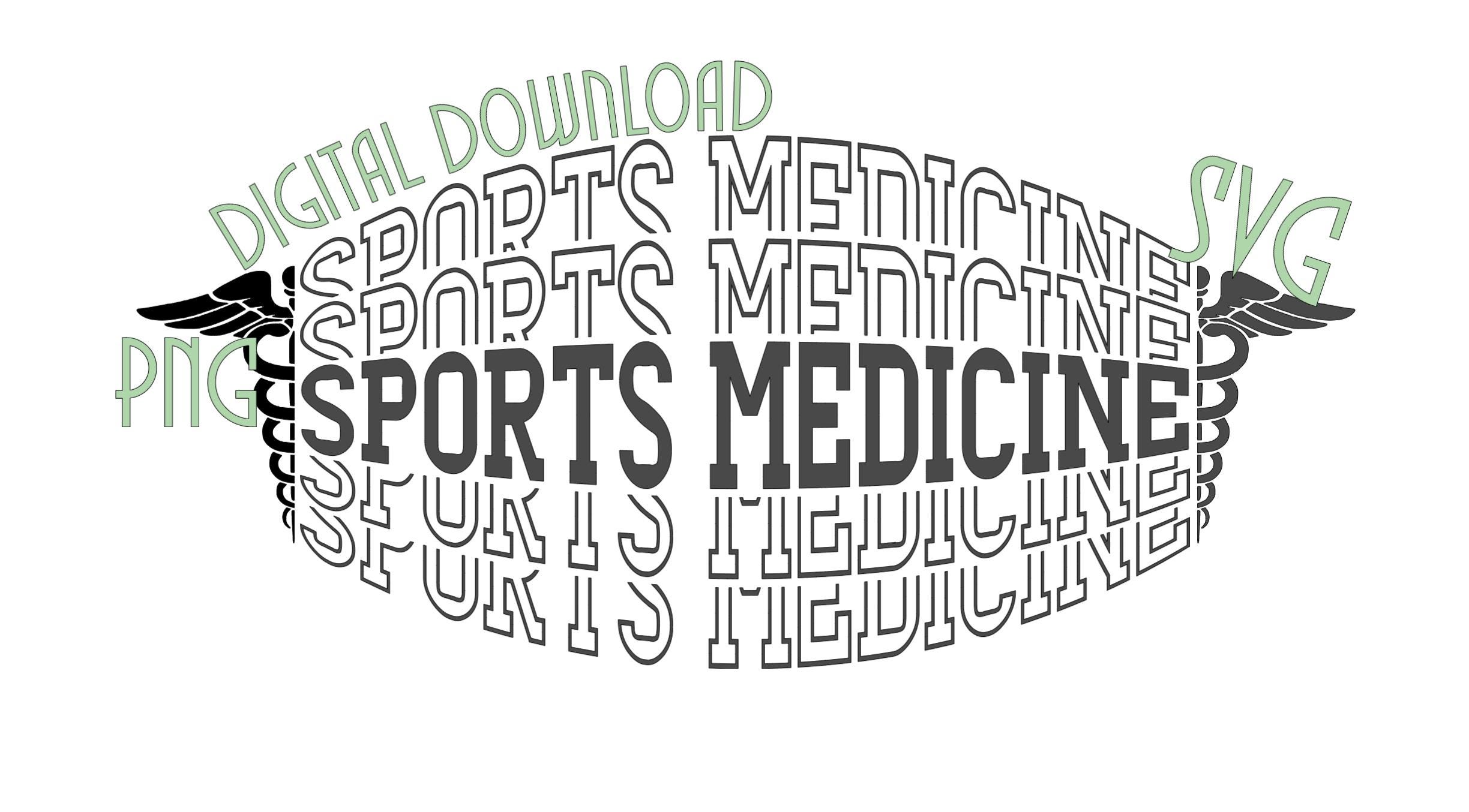 Sports Medicine SVG/PNG Digital Download Bundle - Etsy