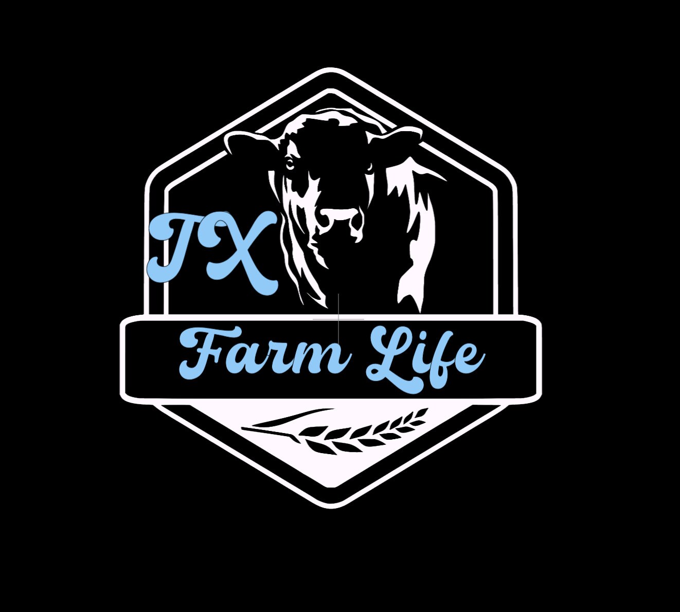 Farm Logo Template With Cow SVG & PNG Digital Download Bundle - Etsy