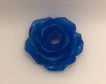 Resin Rose Straw Topper - Etsy