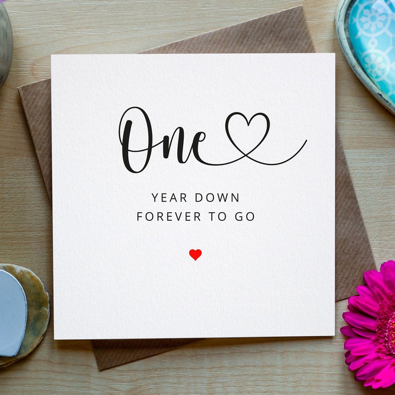 One Year Anniversary - Etsy