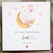 Cute Christening Card for Daughter, Granddaughter Christening Day Card ...