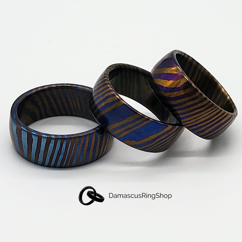 Timascus Signet Ring - Etsy