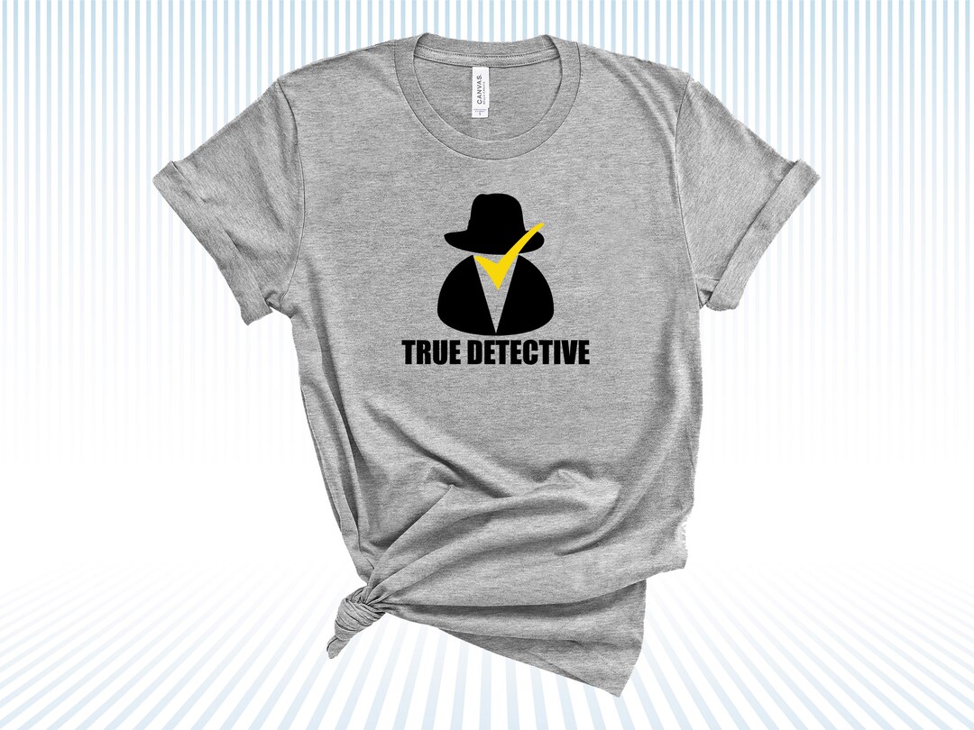 True Detective T-shirts, Men, Women, Unisex Tee - Etsy