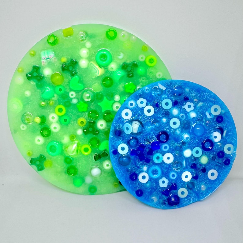 Circle Picky Pad - Colored Silicone - Red - Fidget Toy - Solid Color ...