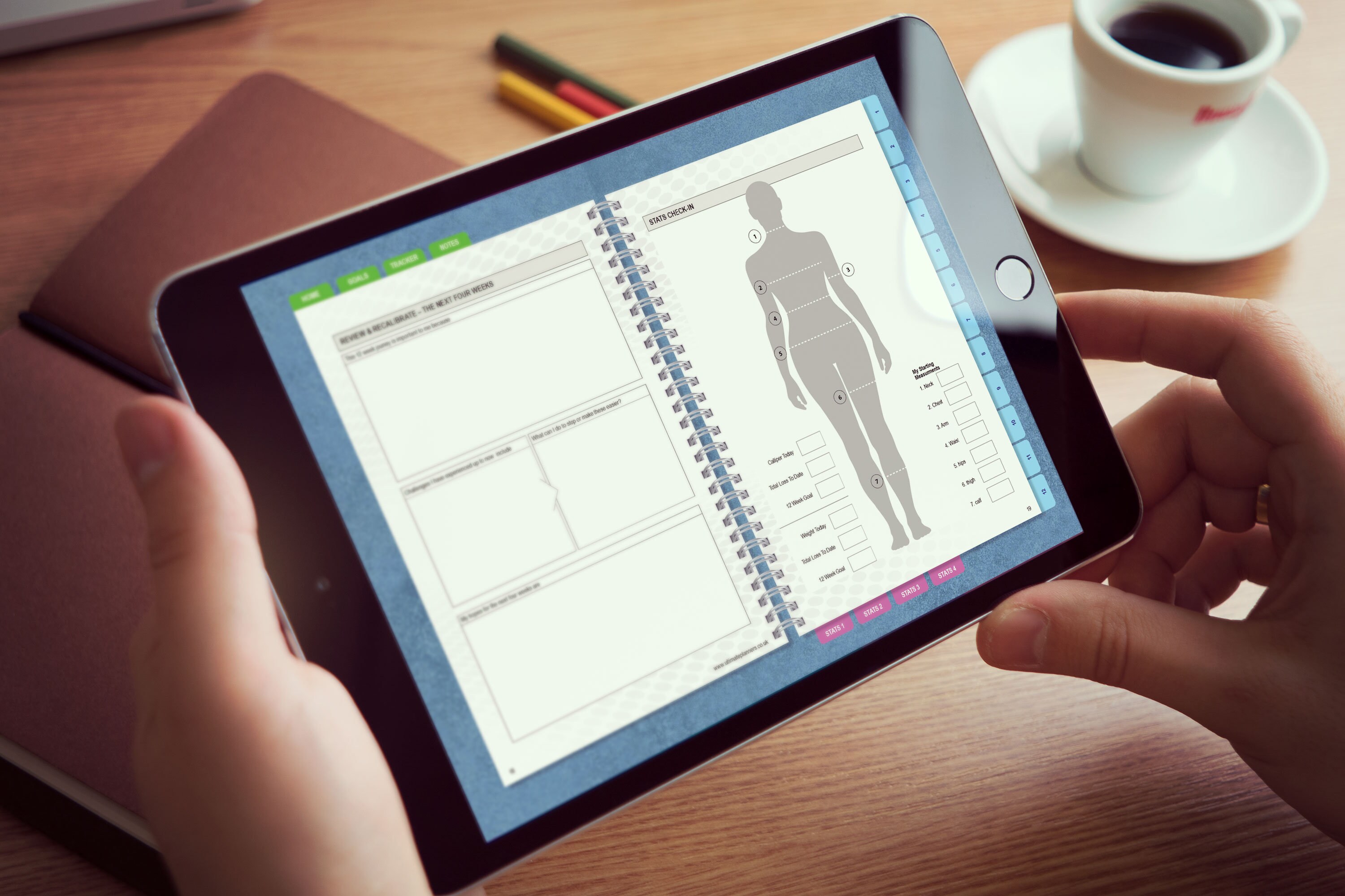 Ultimate 12 Week Digital Health Journal suitable for - Etsy