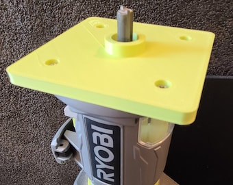 Guide Bushing Insert Plate for Ryobi Fixed-base Router, Use to Trace ...