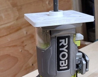 Digital File Ryobi Cordless Router Guide Bushing Plate 3D | Etsy