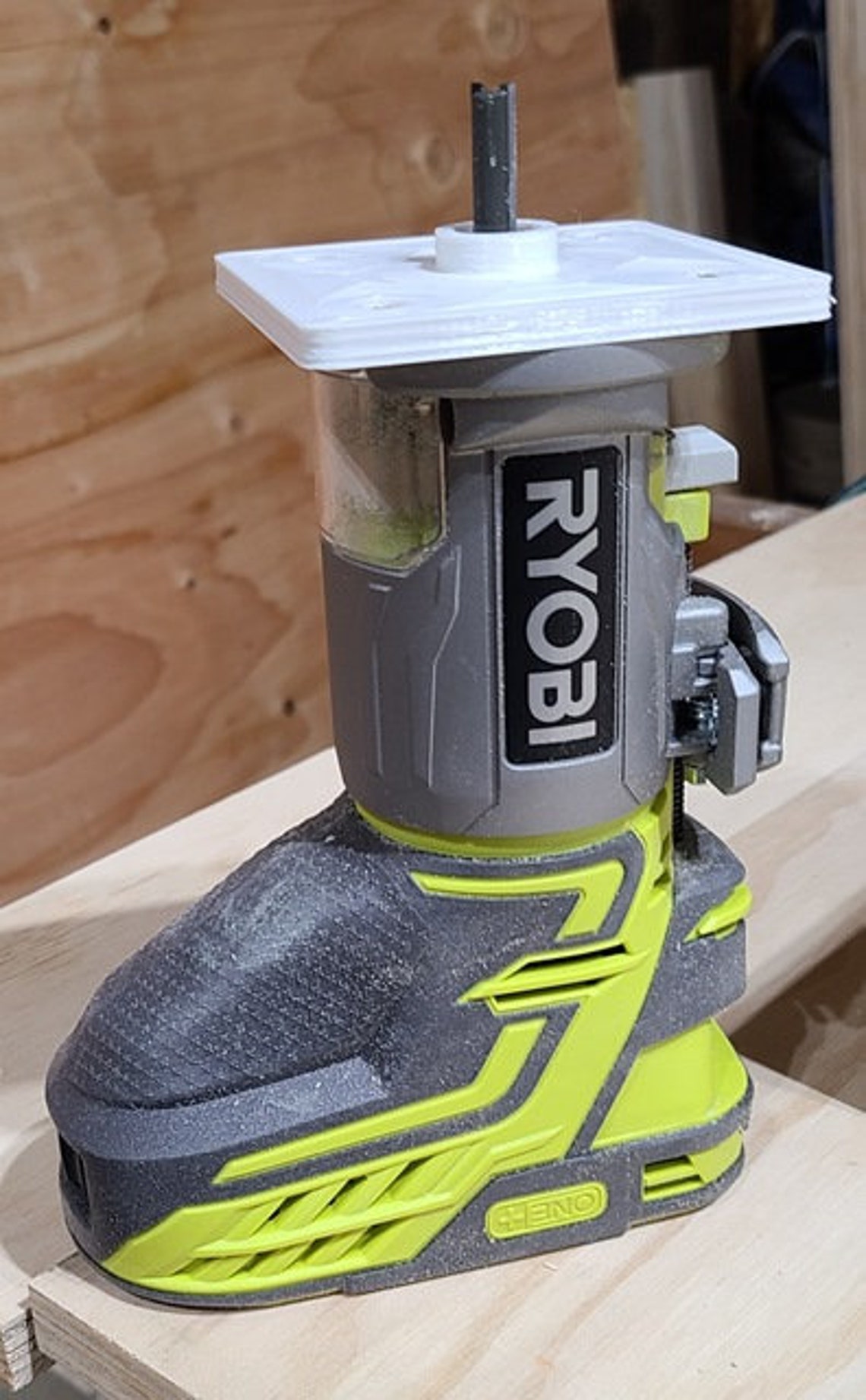 Digital File Ryobi Cordless Router Guide Bushing Plate 3D | Etsy