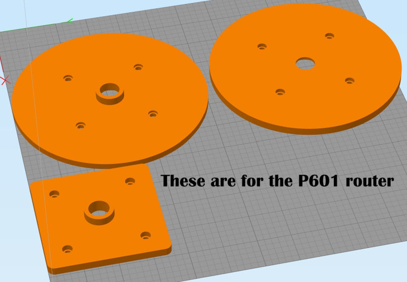 Digital File Ryobi Cordless Router Guide Bushing Plate 3D | Etsy