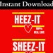 Couples Tshirt Design | Heez It | Sheez It | Love Day Design | Svg, Pg ...
