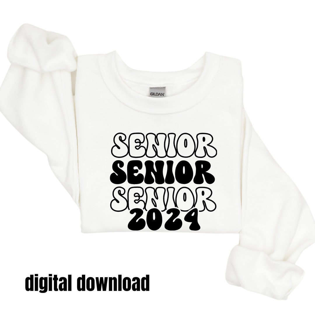 Senior Retro SVG | Senior 2024 Design | 12th Grade Year | Back to ...